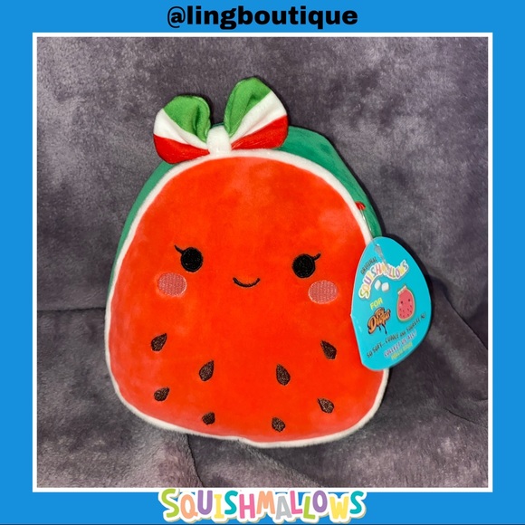 Squishmallows | Other | Squishmallow Watermelon Wanda Mexico Edition ...